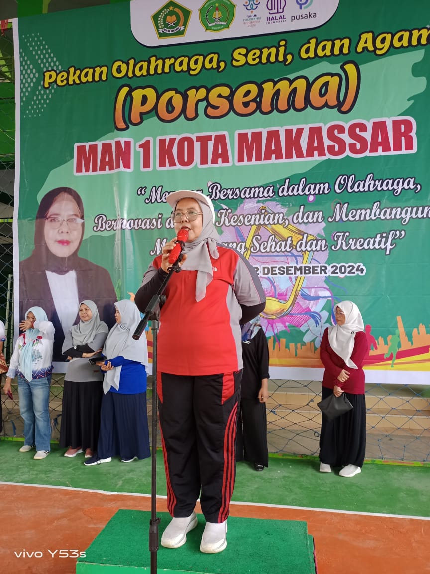 Pembukaan PORSEMA MAN 1 Kota Makassar, disambut Antusias dan Semangat ...